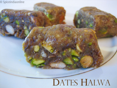 DATES HALWA RECIPE - Khajoor Ka Halwa — Spiceindiaonline
