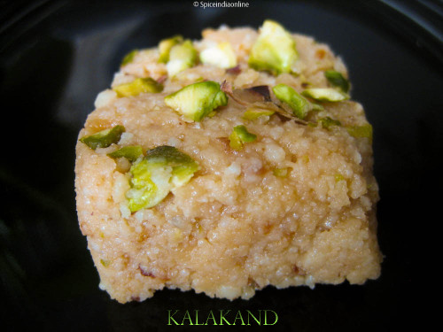 KALAKAND RECIPE ~ How to make Kalakand ~ Diwali Recipes ~ Paneer ...
