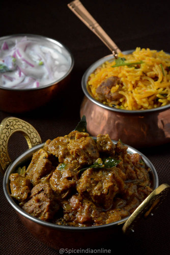 Mutton Pepper Masala - Mutton Milagu Varuval - Varutha Kari