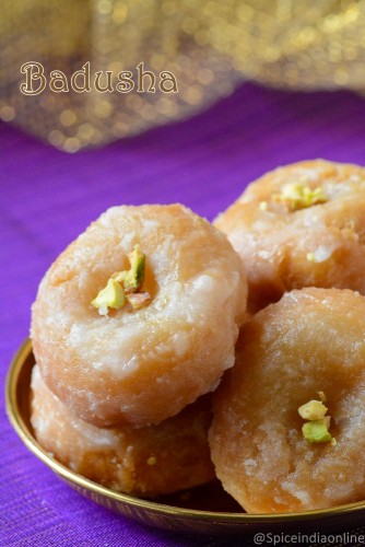 Badusha Recipe - Diwali Sweets - Balushahi Recipe — Spiceindiaonline
