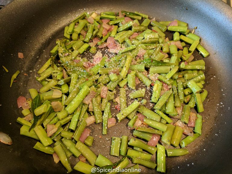 Cluster Beans Poriyal - Kothavarangai Poriyal - South Indian Cluster ...