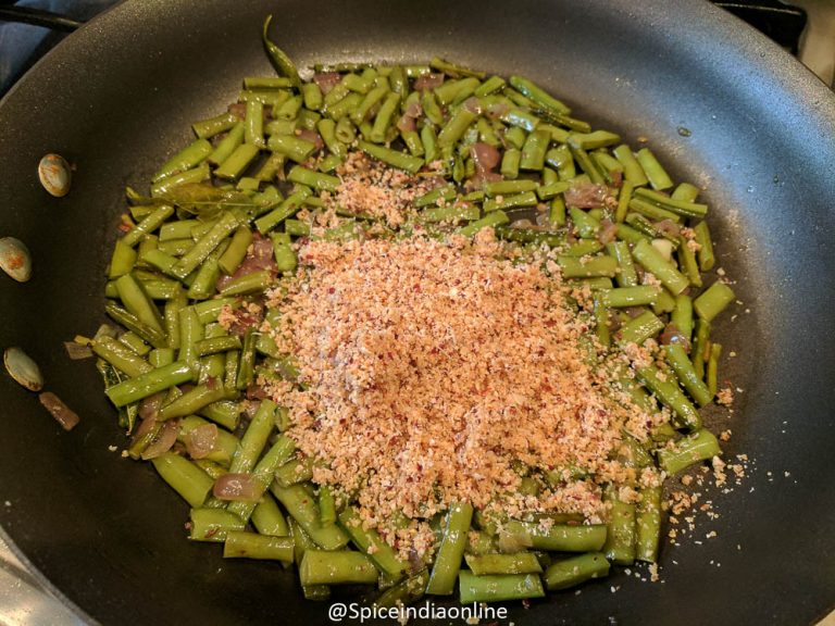 Cluster Beans Poriyal - Kothavarangai Poriyal - South Indian Cluster ...