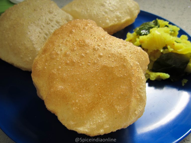 Poori Recipe - Poori Masala — Spiceindiaonline