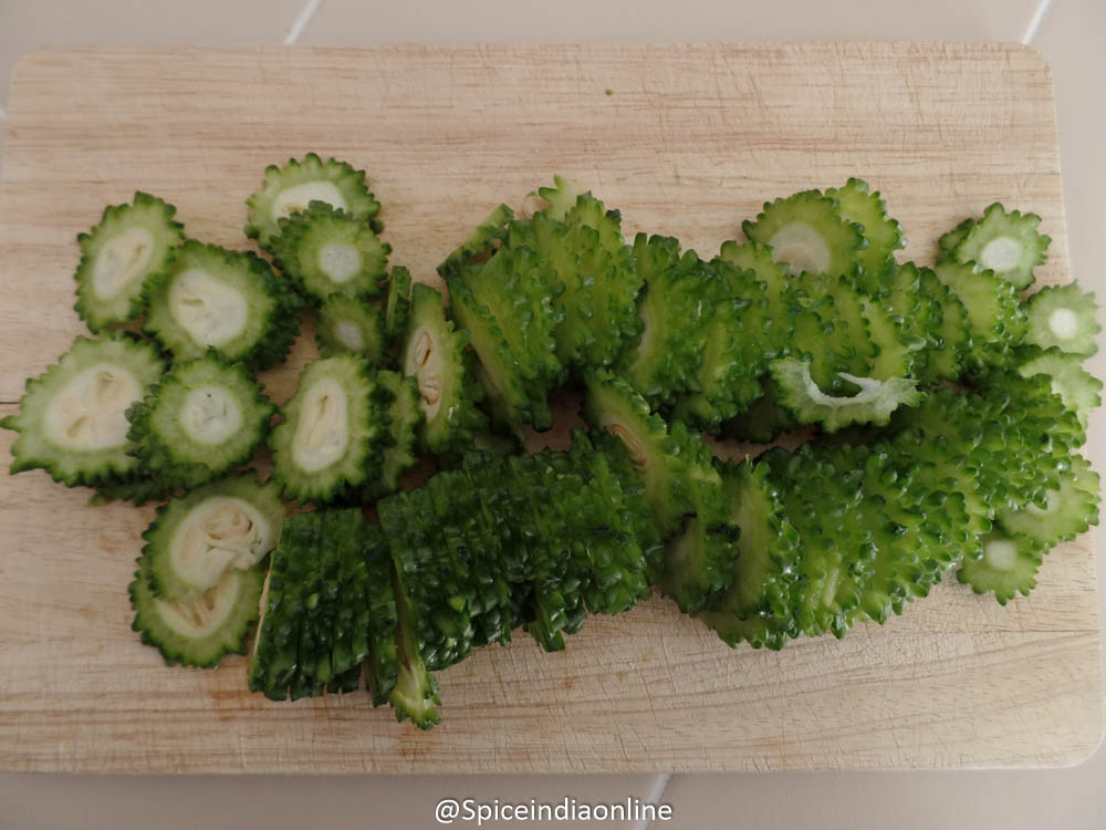 Pavakkai Varuval - Crispy Bitter Gourd Stir Fry — Spiceindiaonline