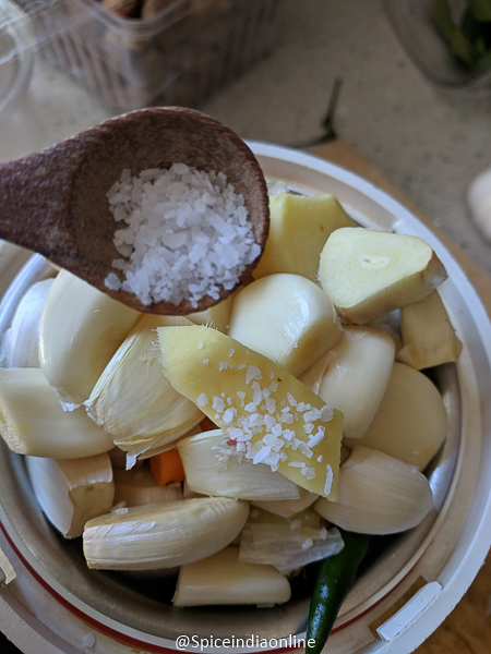 Fresh Turmeric Root Ginger Garlic Paste — Spiceindiaonline