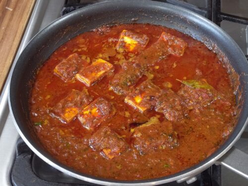 Dhaba Style Paneer Masala Recipe — Spiceindiaonline