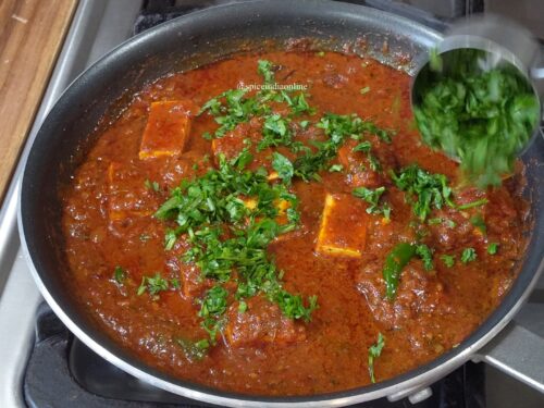Dhaba Style Paneer Masala Recipe — Spiceindiaonline