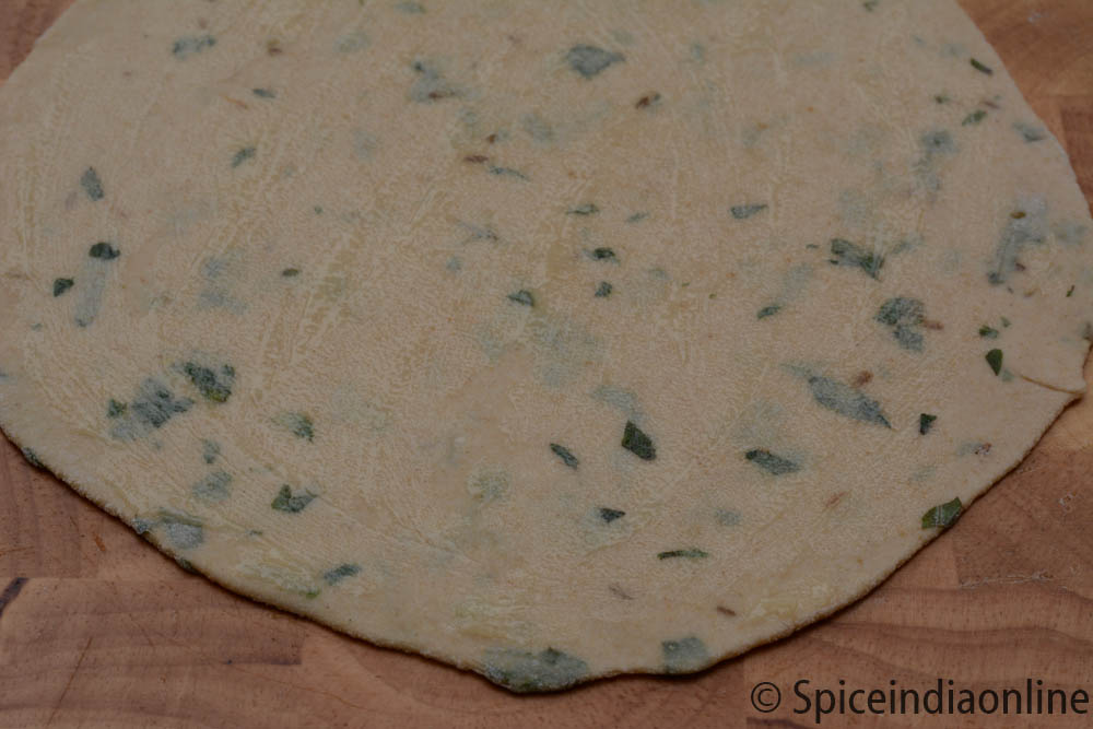MINT PARATHA RECIPE - Pudina Paratha — Spiceindiaonline