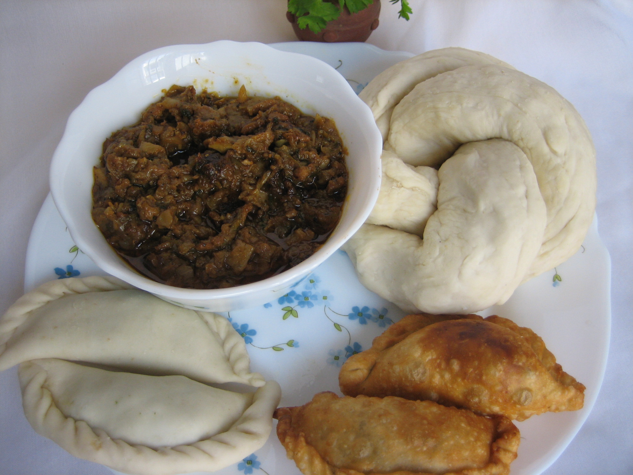 Minced mutton somas — Spiceindiaonline